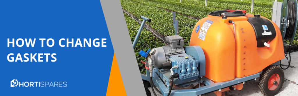 How to change gaskets | Empas spraying trolley - Hortispares