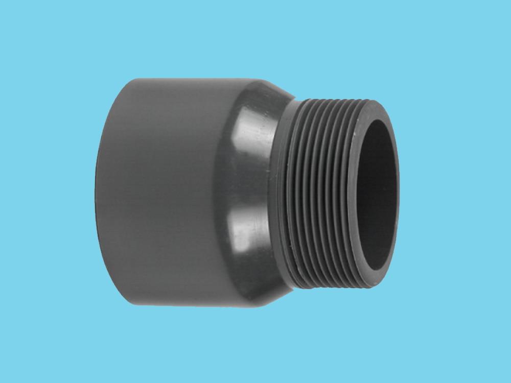 Adaptor nipple Ø25 x 3/4" - 16bar pvc - Hortispares