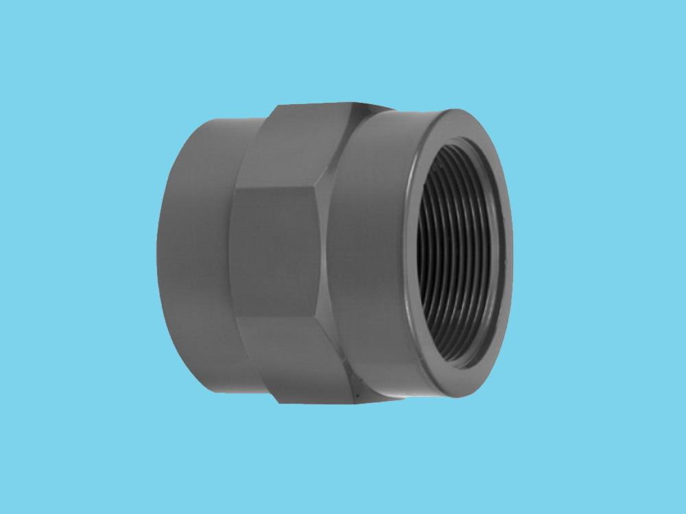 Adaptor socket Ø63 x 2" female 10bar pvc - Hortispares