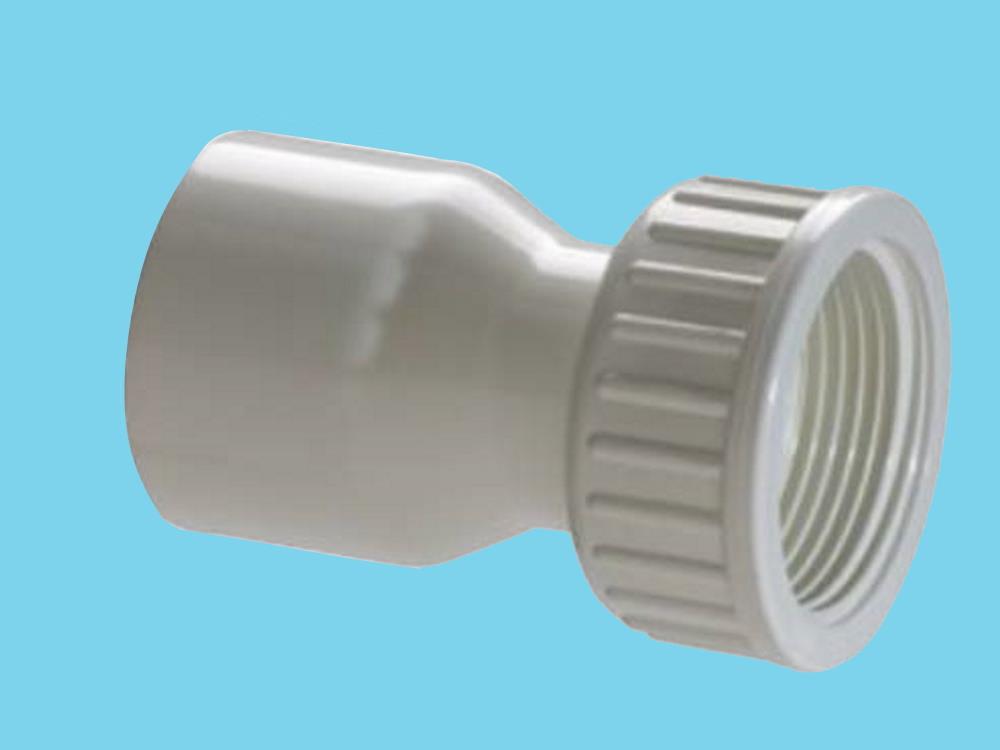 Union 2/3 32mm x 5/4" socket white - pvc - Hortispares