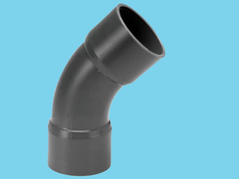 Bend Ø50 x 50mm 45º - 10bar pvc - Hortispares