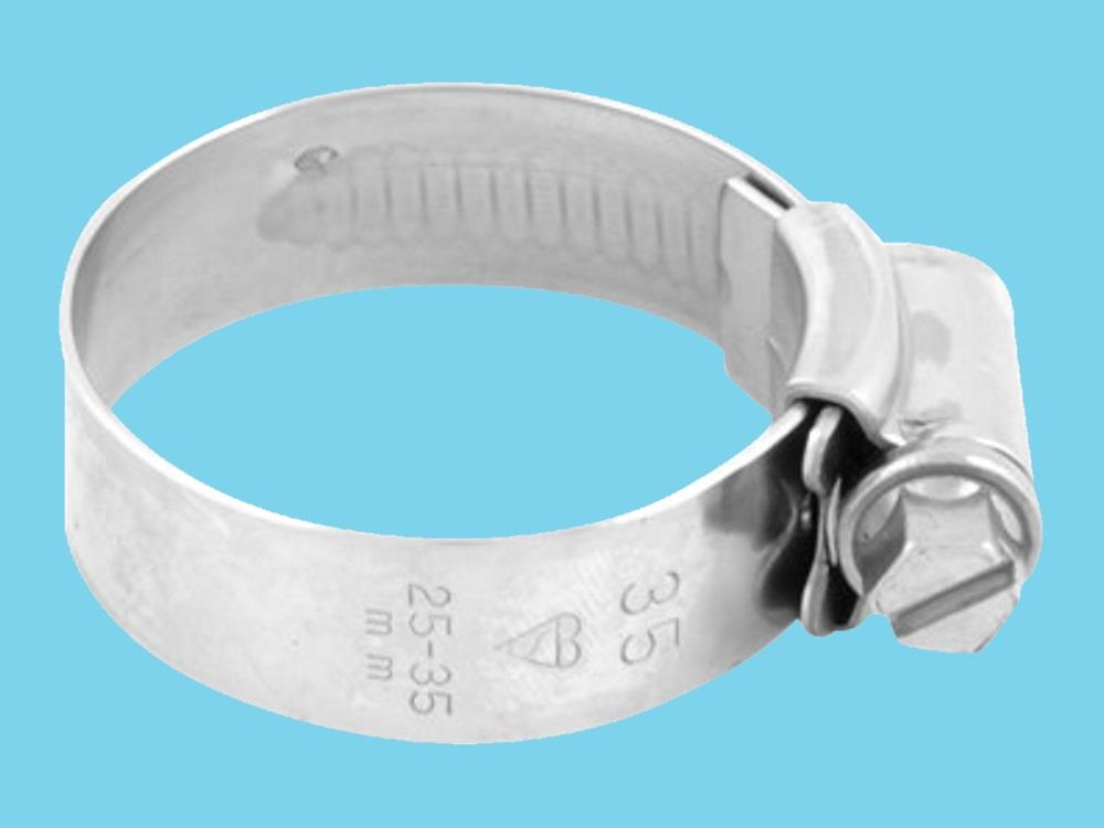 Hose clamp 25-35 mm SS - Hortispares