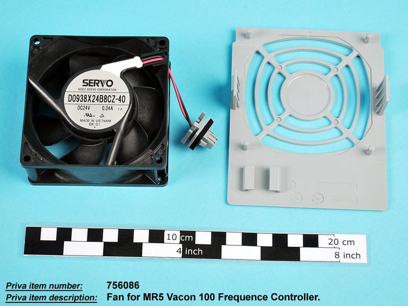 Fan for MR5 Vacon 100 Frequence Controller - Hortispares