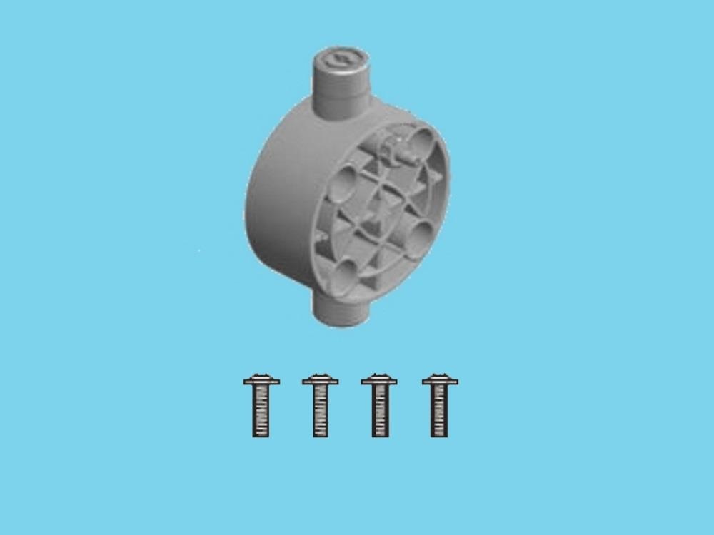 Dosing head PVC Ø33 belongs to LD 2 + 4 - Hortispares