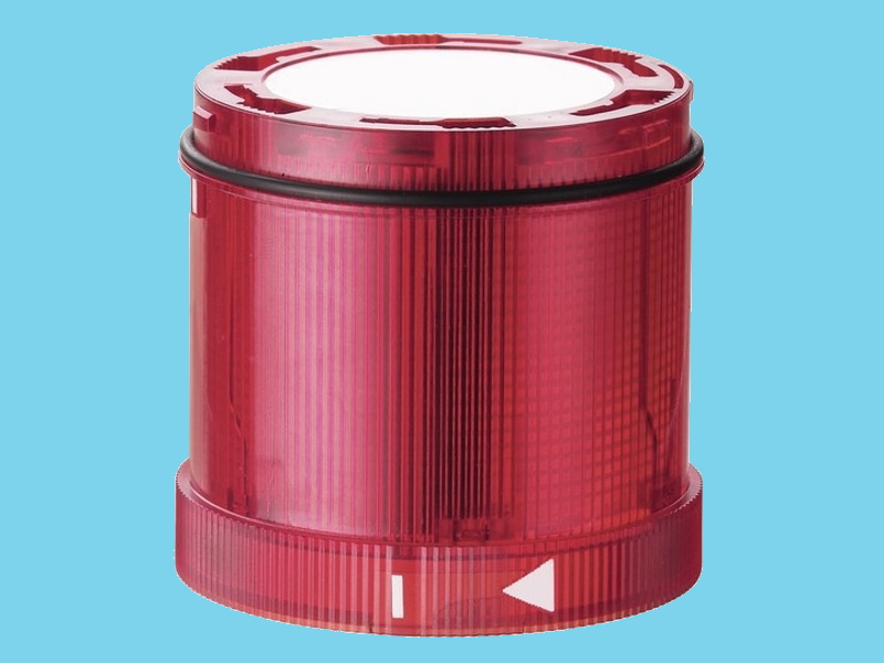 Lamp LED signal column 70mm 24Vdc Red - Hortispares