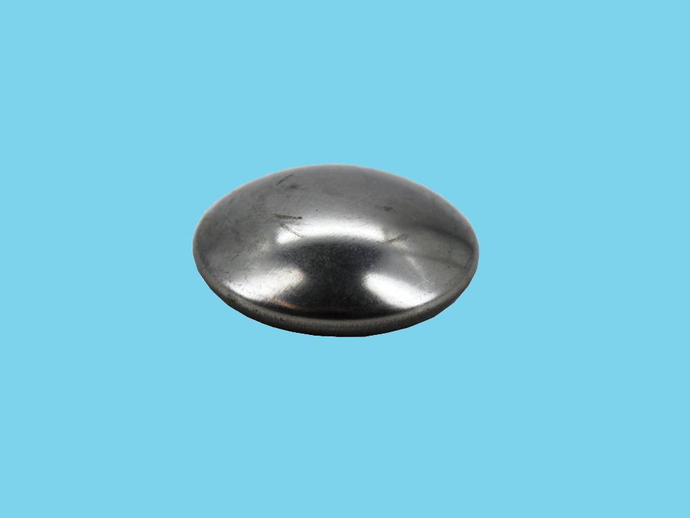 Star lock + stainless steel cap 20mm - Hortispares
